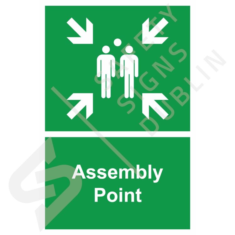 Assembly Point S7084 - Safety Signs Dublin