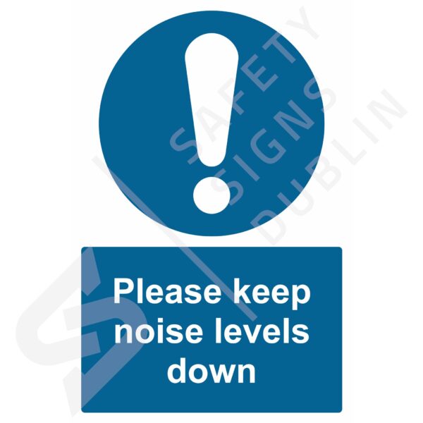 Please keep noise levels down M5090