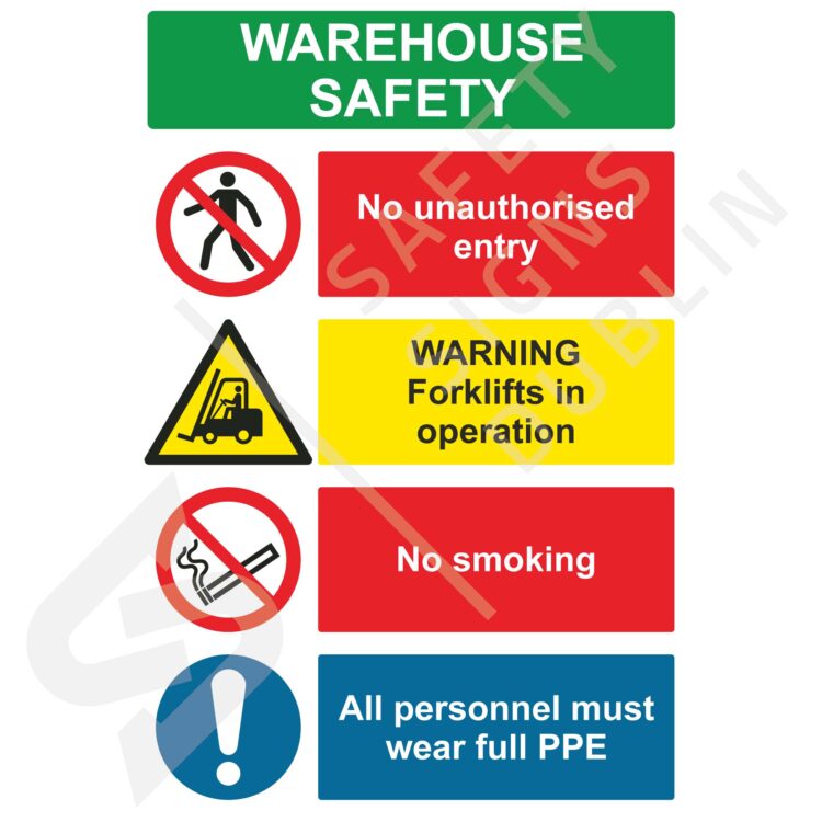 Warehouse safety C2011 - Safety Signs Dublin